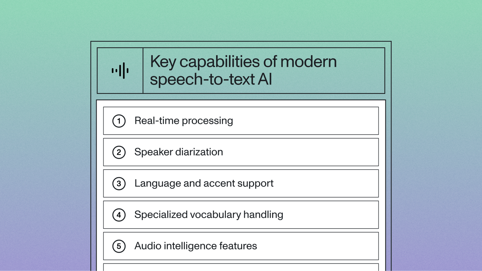 Complete guide to speech-to-text AI: neural networks, real-world applications, and how to choose ...